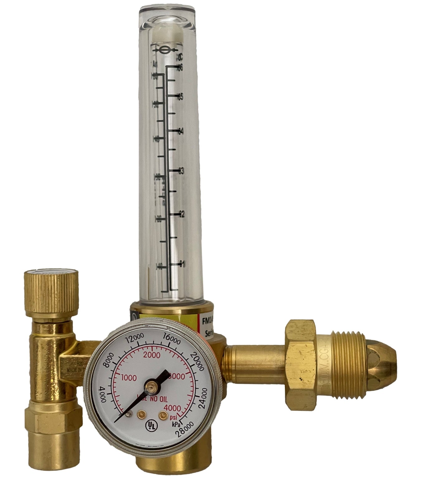 Argon/CO2 Flowmeter Regulator – Canaweld